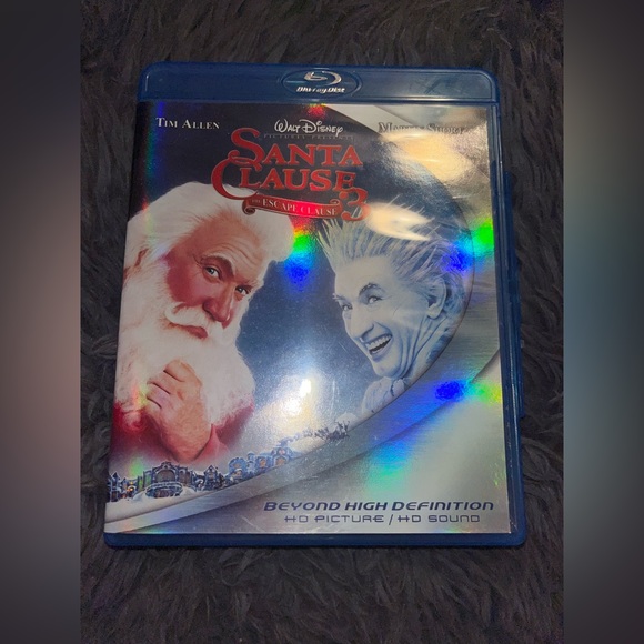 Disney | Media | Disney Santa Clause 3 Blu Ray Disc Movie Dvd | Poshmark